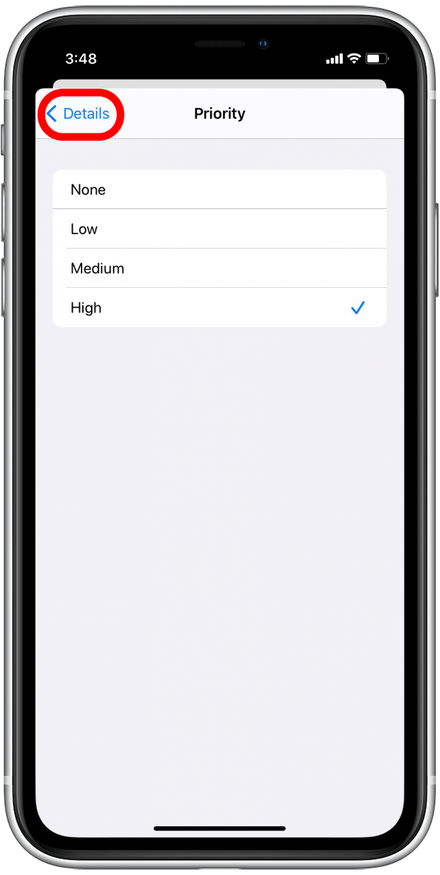 How to Set a Priority Reminder on iPhone