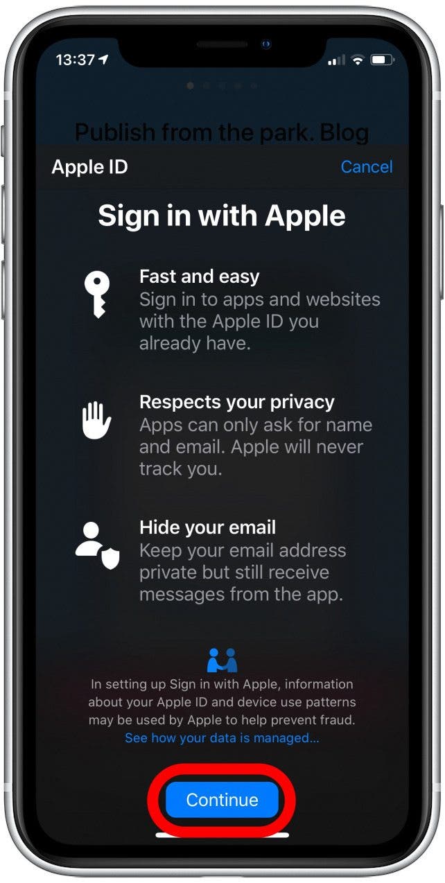 How to Use Sign in with Apple
