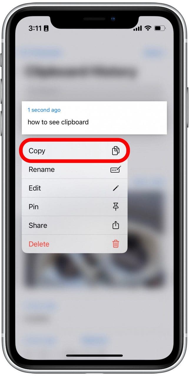 How to View Clipboard on iPhone & iPad