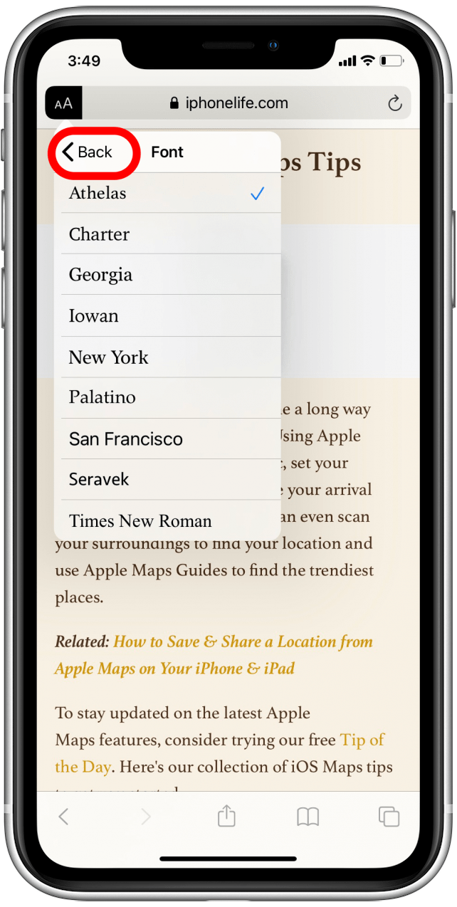 How to Customize a Web Page in Safari Reader Mode