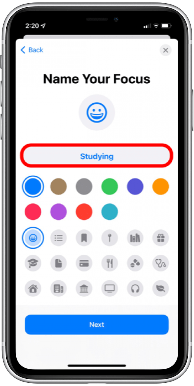 How to Use iPhone Emojis to Set Up Focus Status on iPhone