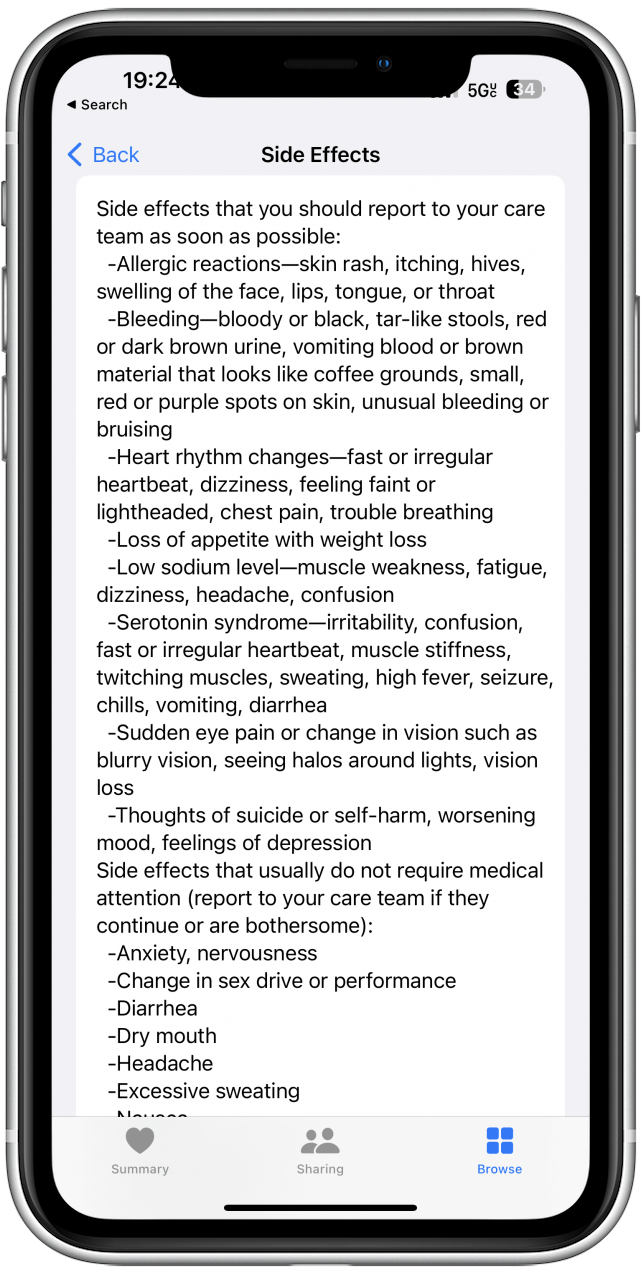 How to Learn More about Your Medications on iPhone