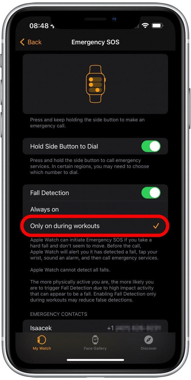 How to Set Up Fall Detection on Apple Watch