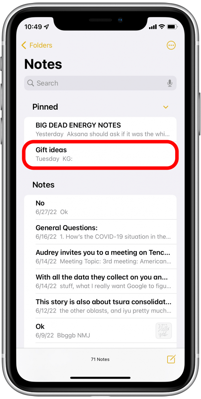 How to Lock Notes on iPhone (iOS 15 Update)