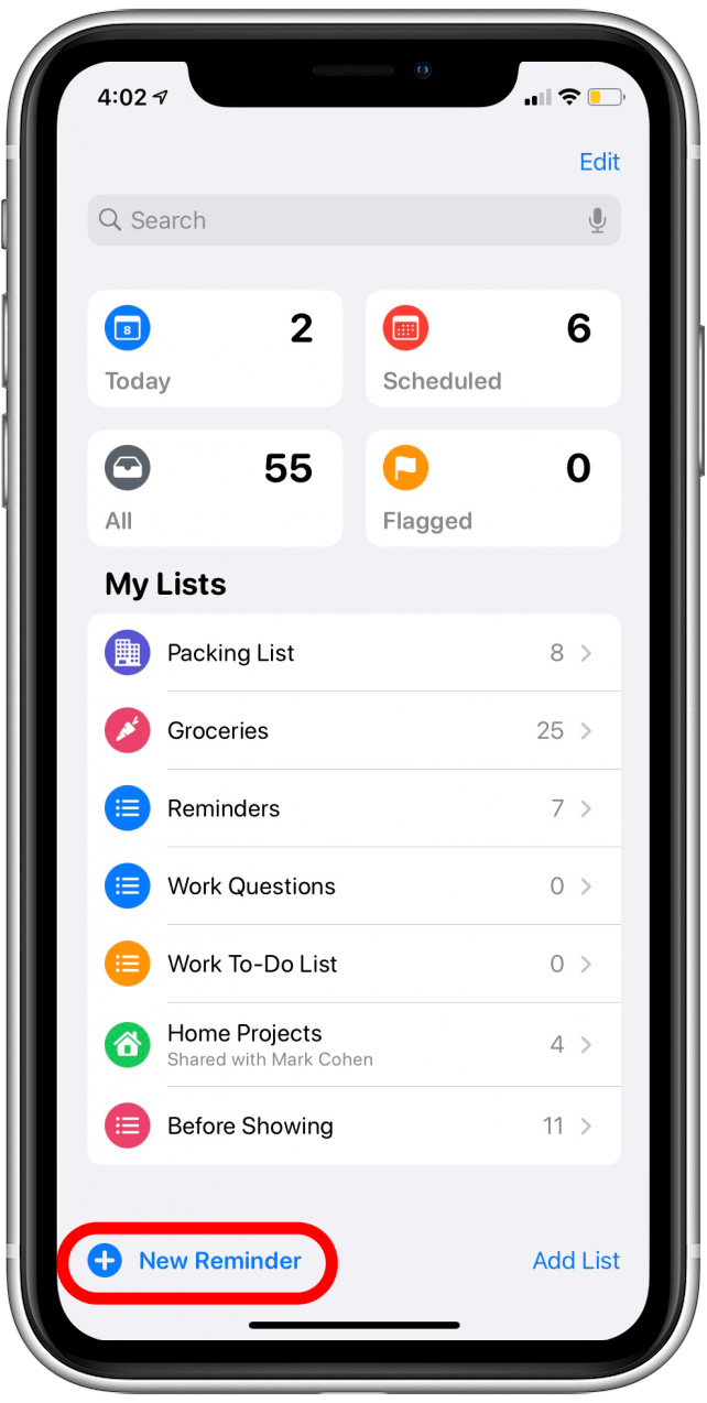 How to Set a Reminder for When You Message Someone