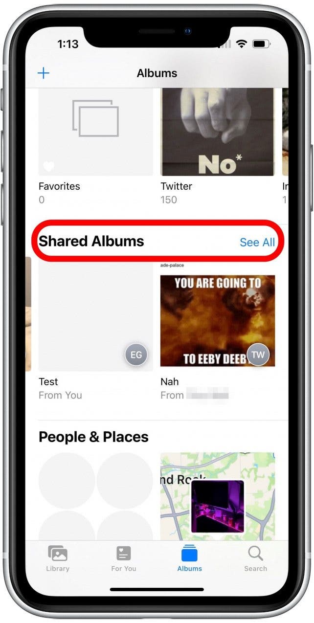 How to Accept a Shared Album Invite on iPhone