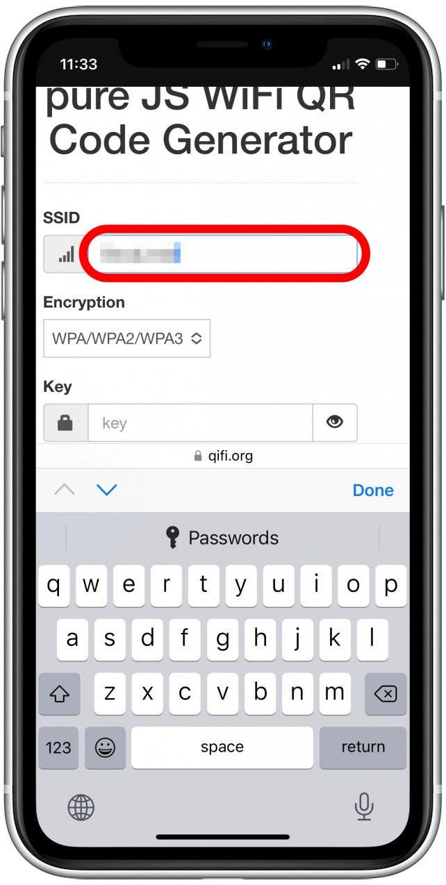 How to Create a Scannable Wi-Fi Password | www.iphonelife.com