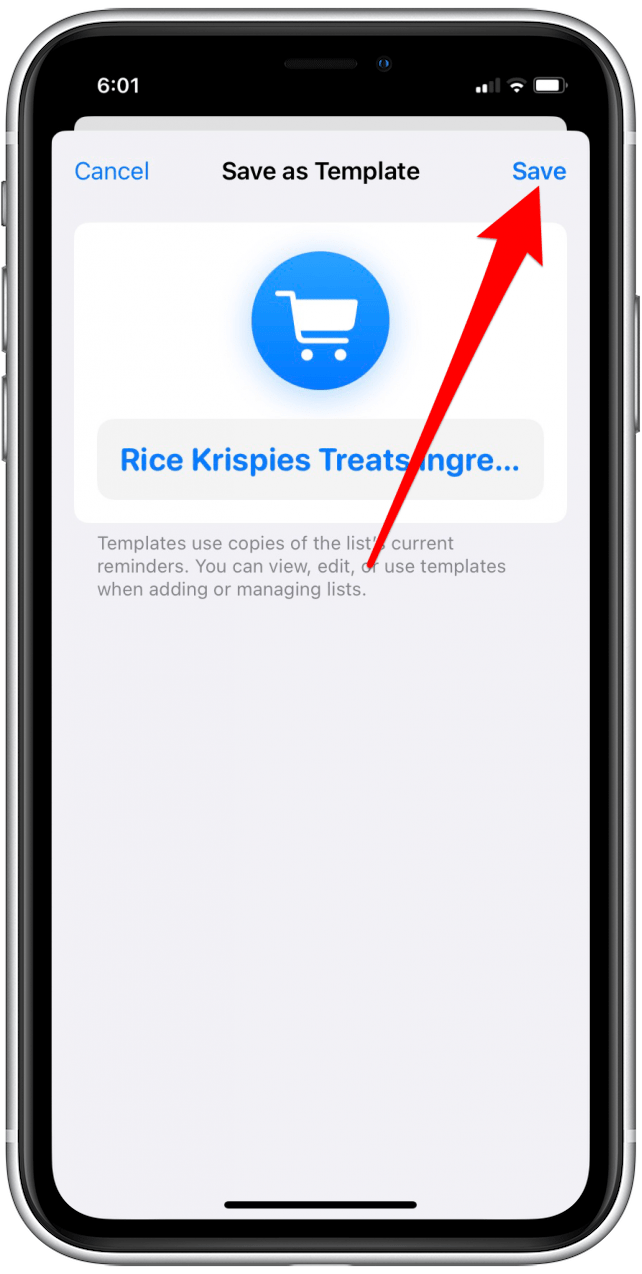 How to Create Reminders Templates for iPhone