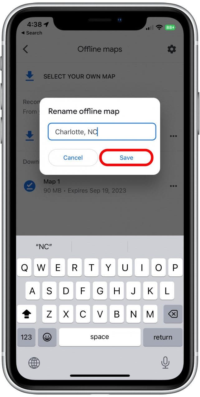 How to Use Google Maps Offline | www.iphonelife.com