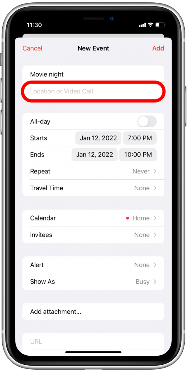How to Schedule a FaceTime Calendar Invite