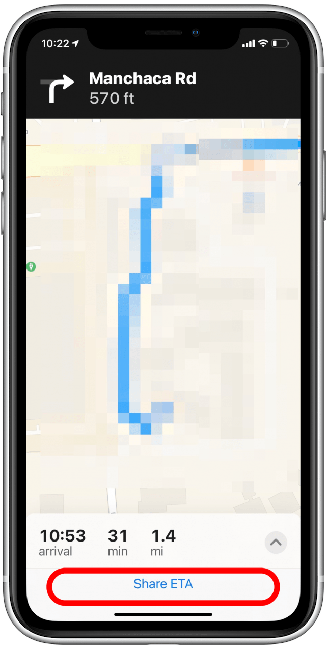 Share ETA When You Get Walking or Cycling Directions in Apple Maps
