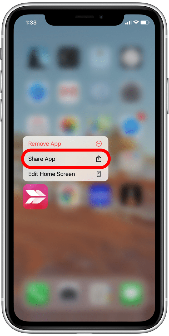 How to Share Apps from the Home Screen & the App Store