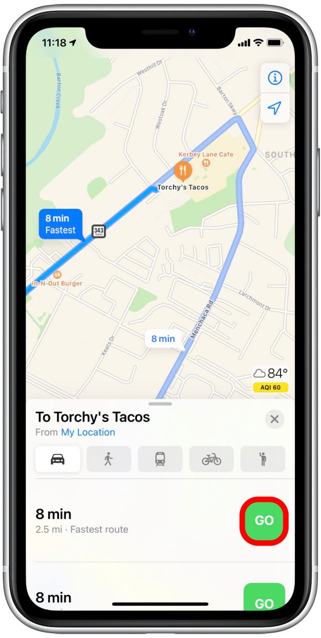 How to Share ETA on iPhone with Apple Maps