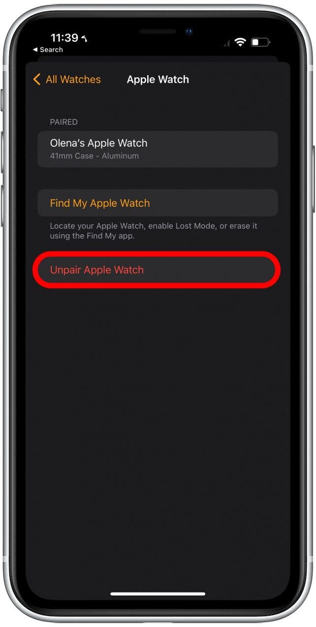 How to Remove Apple Watch from Account