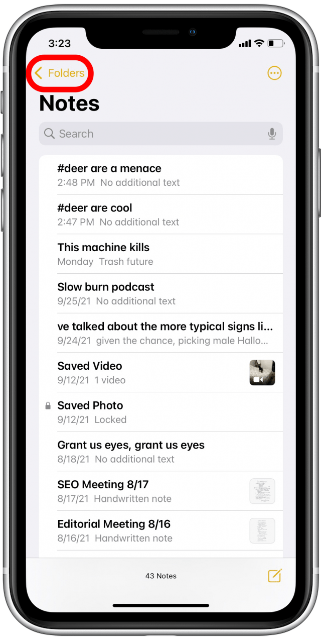 How to Organize Notes on iPhone with Tags