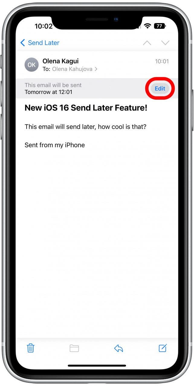 How to Send an Email at a Specific Time on iPhone