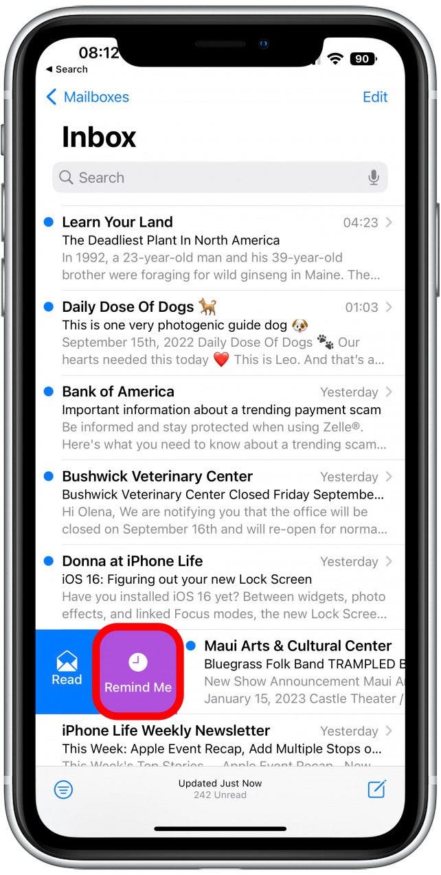 How to Set Up a Reminder to Respond to an Email