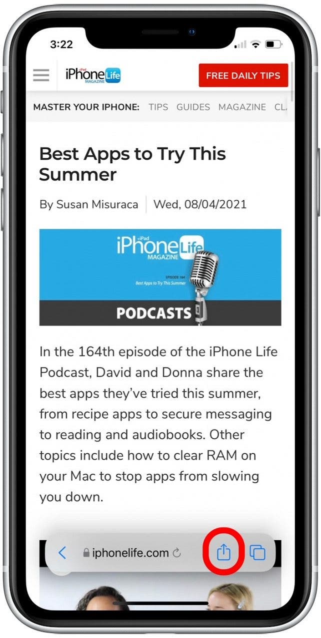 How to Save Articles to Your Safari Reading List
