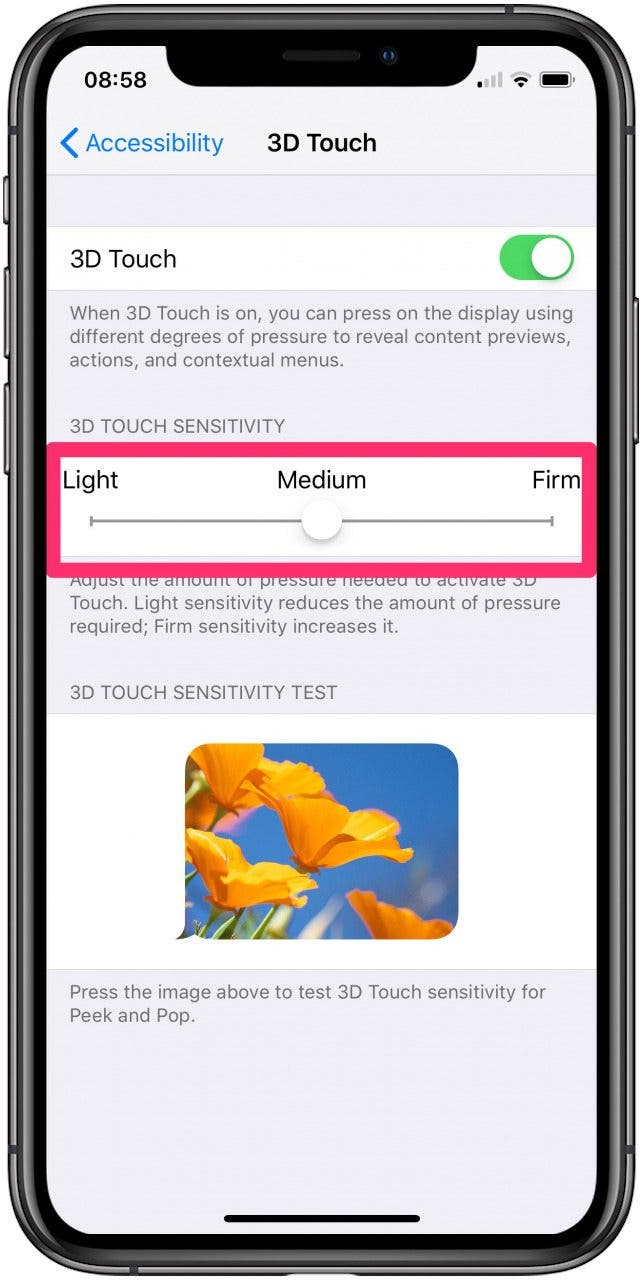 How to Adjust 3D Touch Sensitivity on Your iPhone