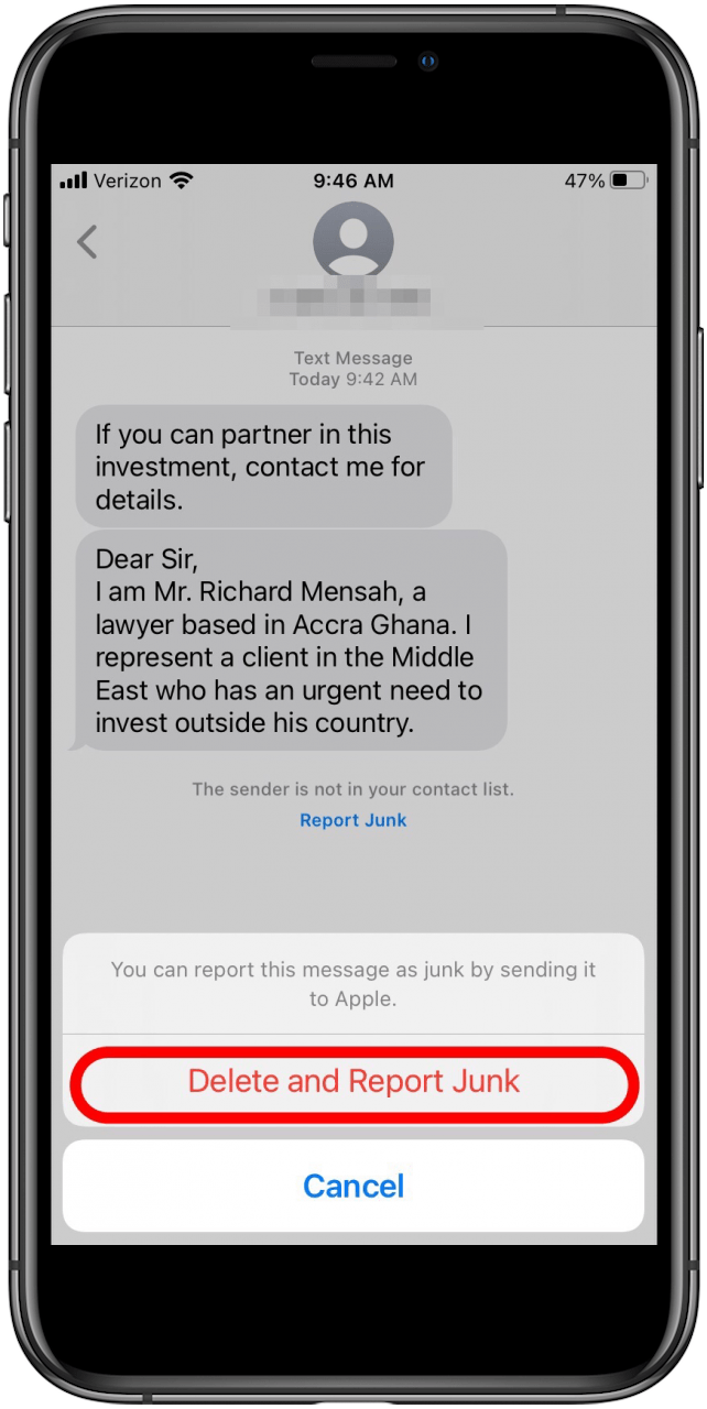 How to Report & Block Spam Text Messages