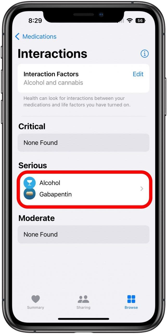 How to Check Medication Interactions in the Health App on iPhone