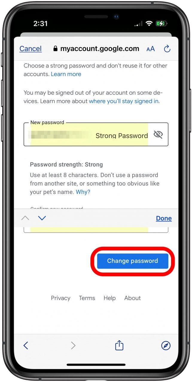 How to Change Your Email Password on an iPhone or iPad (iOS 16)