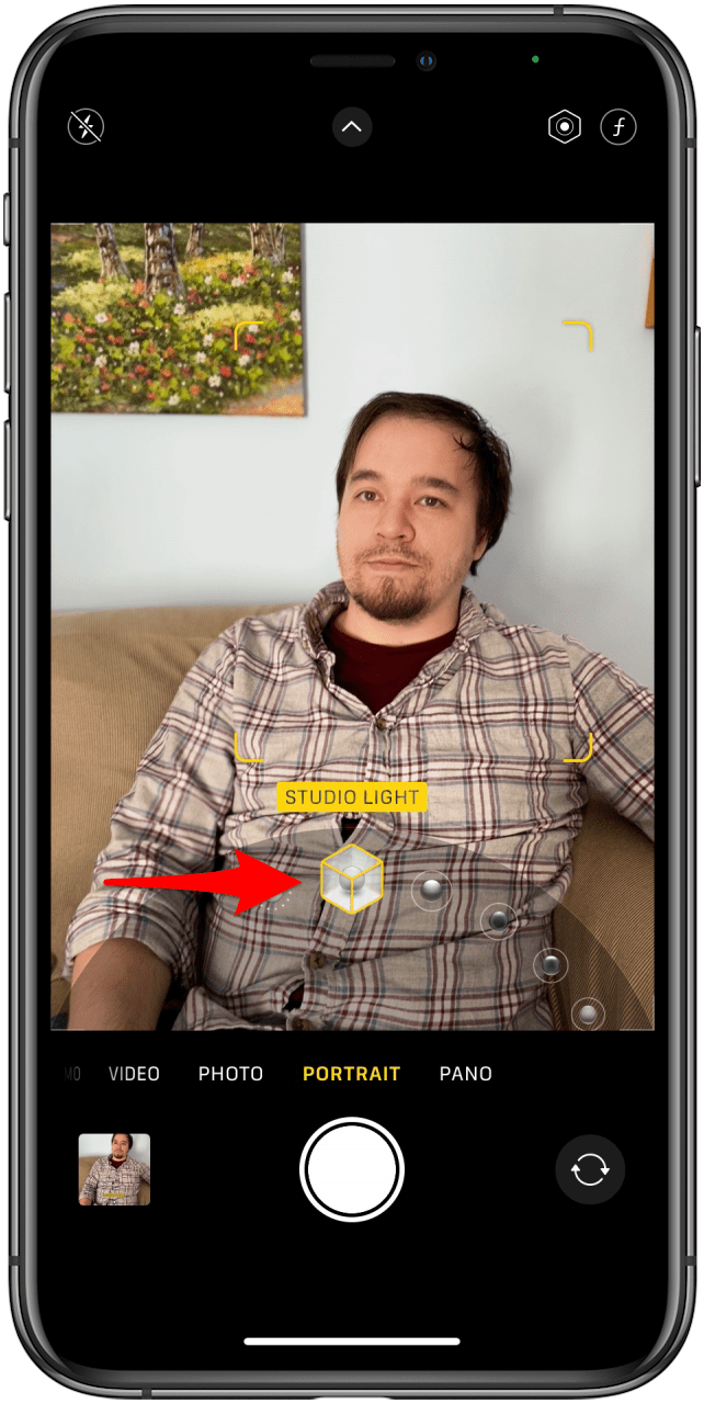 How to Adjust Portrait Mode Lighting on the iPhone