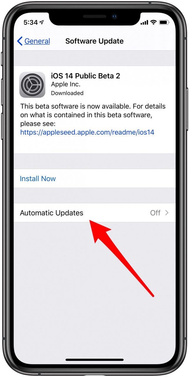 How to Enable Automatic iPhone Software Updates