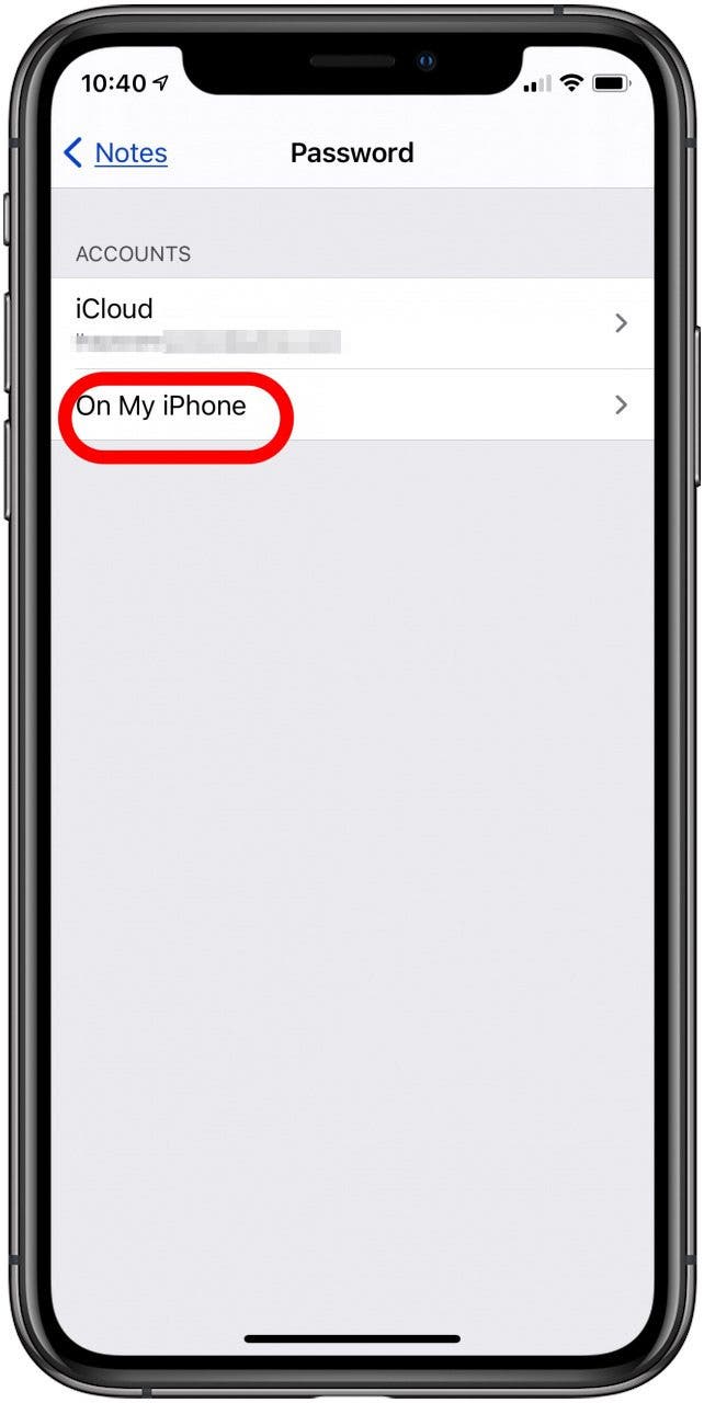 How to Lock Notes with a Unique Password for Each Account on an iPhone ...