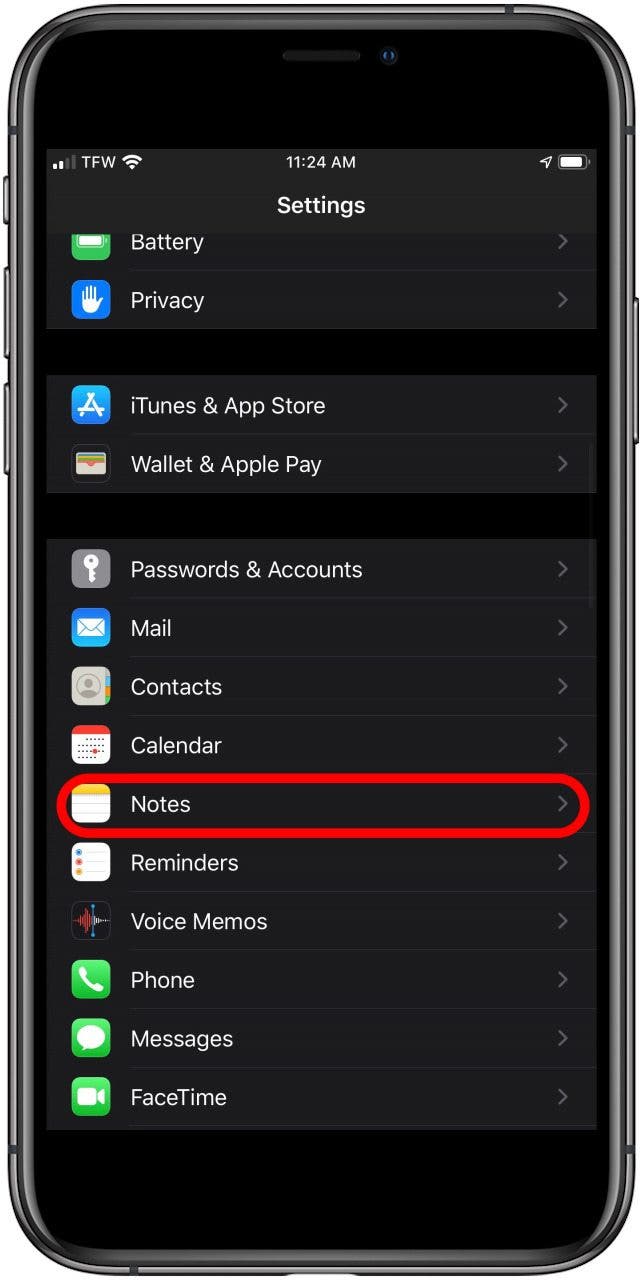 How to Lock Notes with a Unique Password for Each Account on an iPhone ...