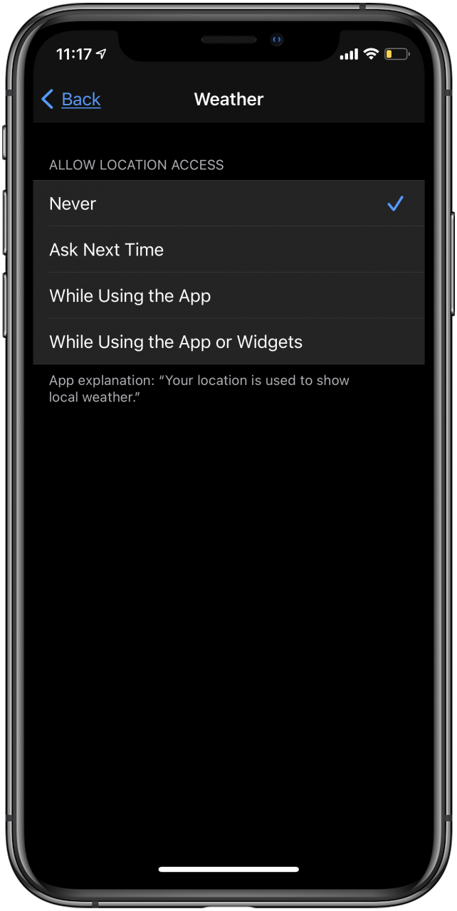 How to Set a Default Location in the iPhone Weather App & Weather Widget