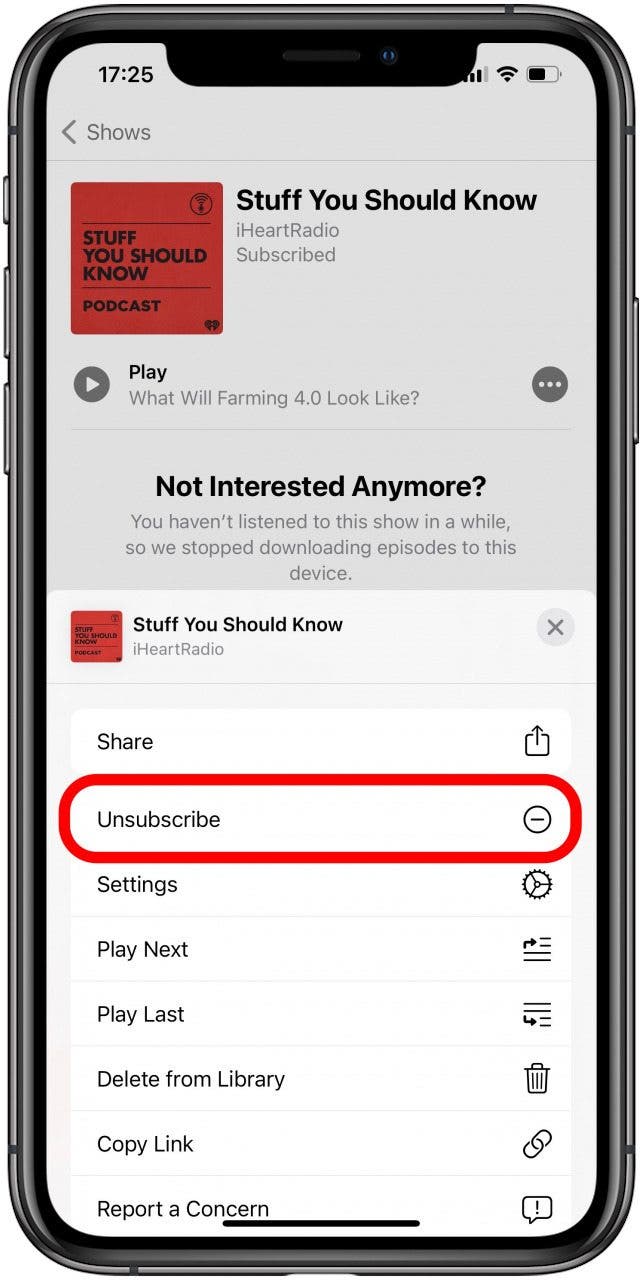 Podcast App Basics: How to Unsubscribe from a Podcast