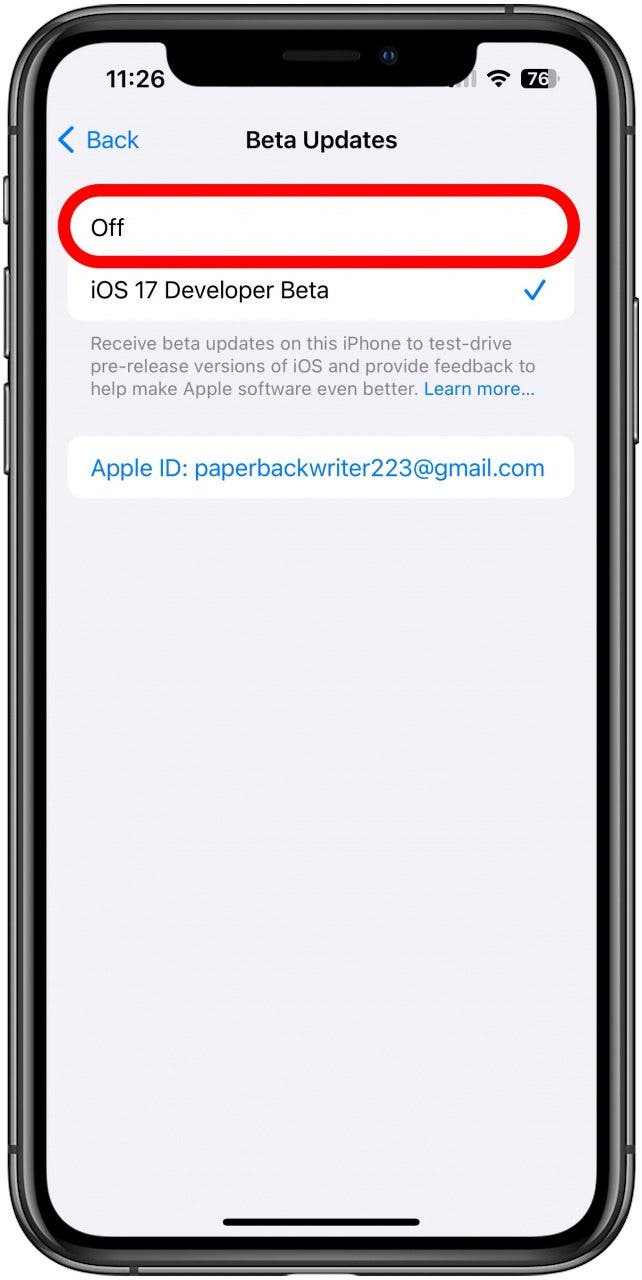 How to Remove iOS 17 Beta from iPhone