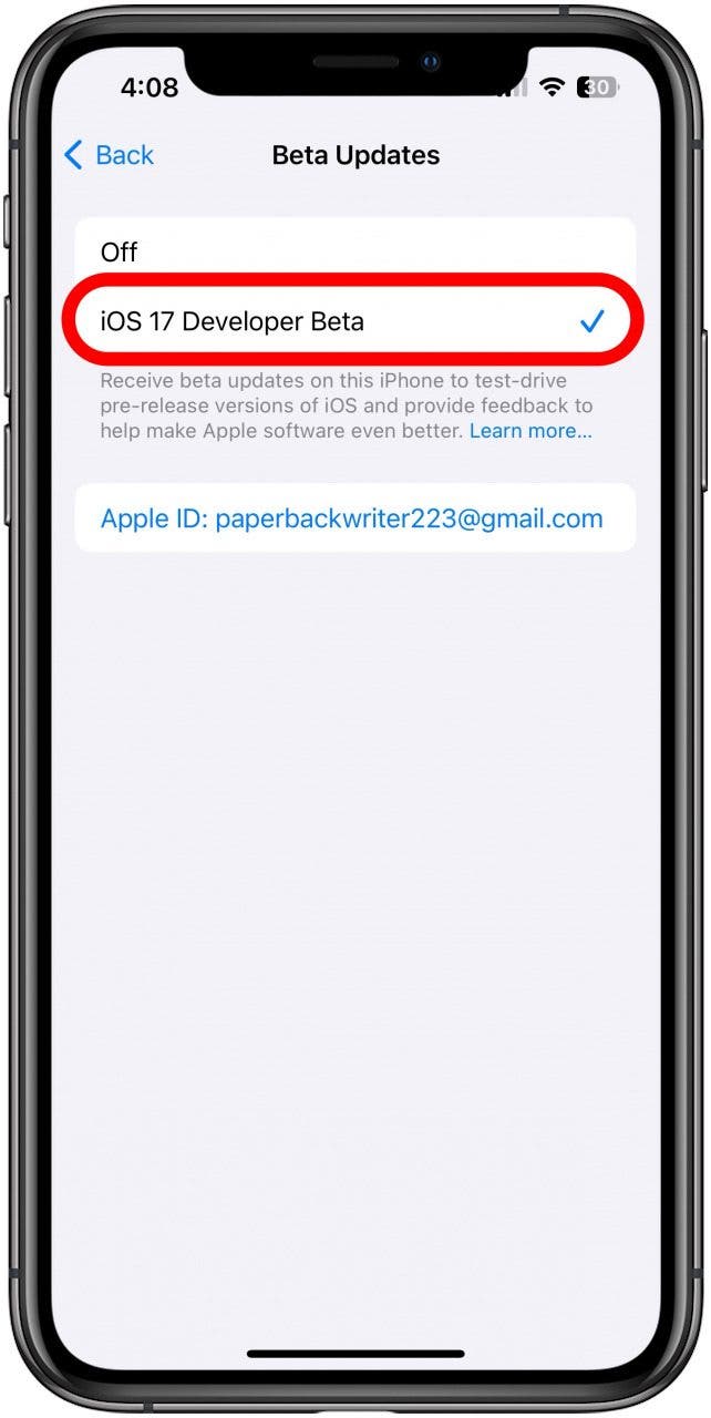 How to Sign Up for the Apple Beta Program for iOS 17