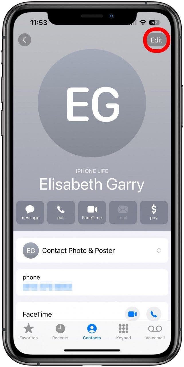 Customize Someone Else's Contact Poster on Your iPhone