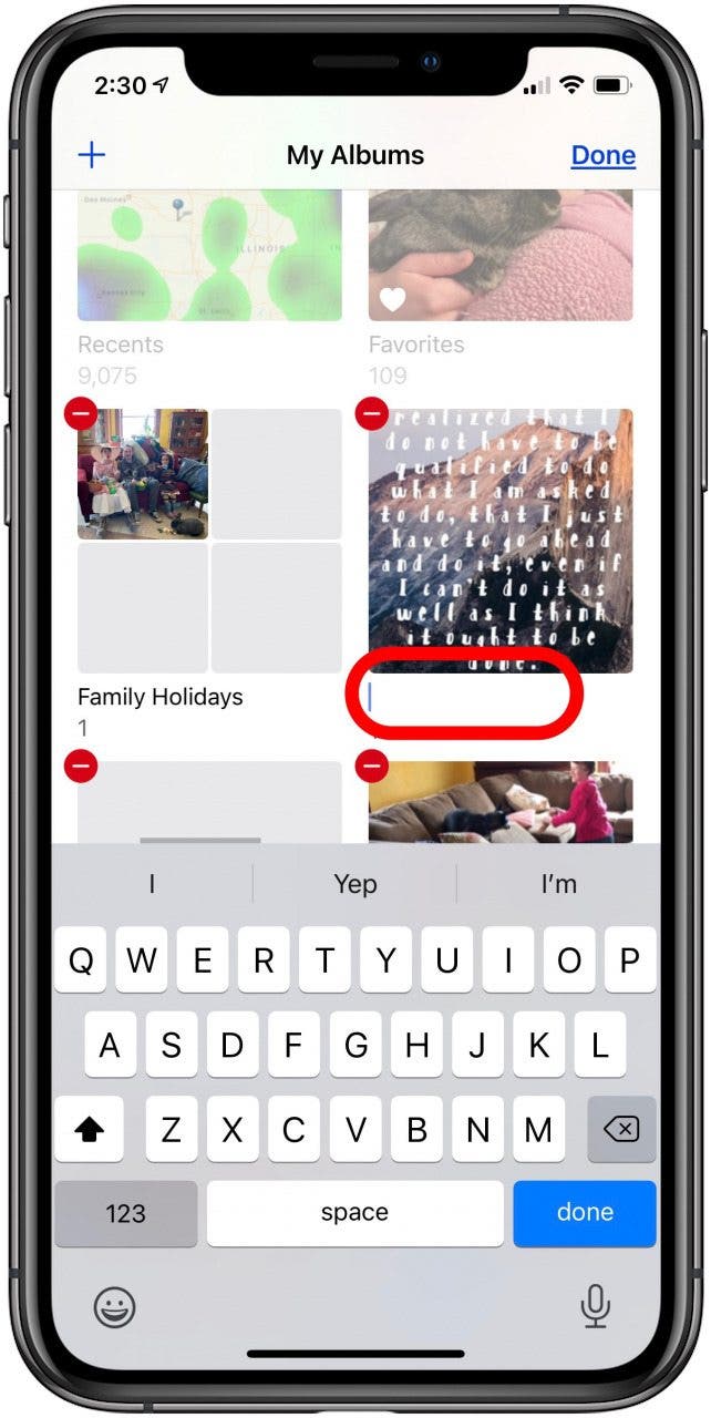 How to Rename an Album in the Photos App on iPhone & iPad