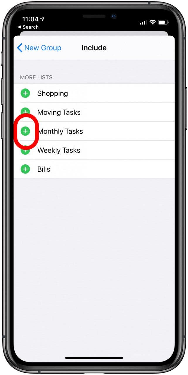How to Group Related Lists in the Reminders App