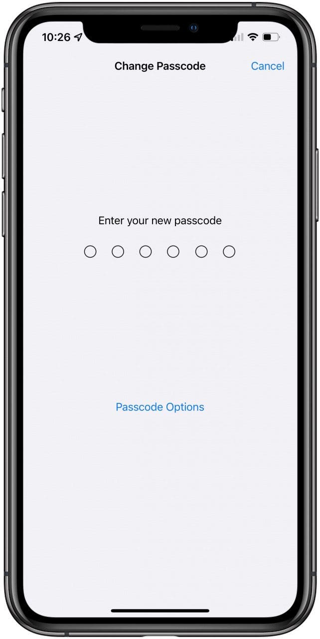 How to Change Password on iPhone