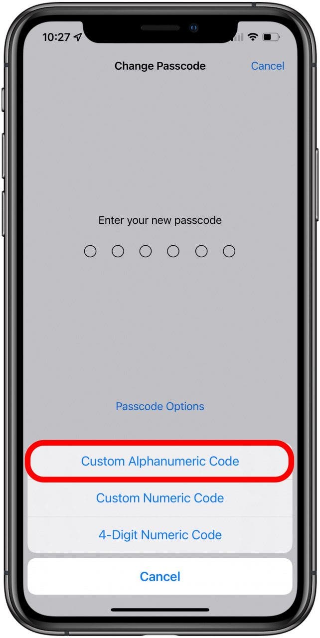 How to Set an Alphanumeric Passcode on iPhone