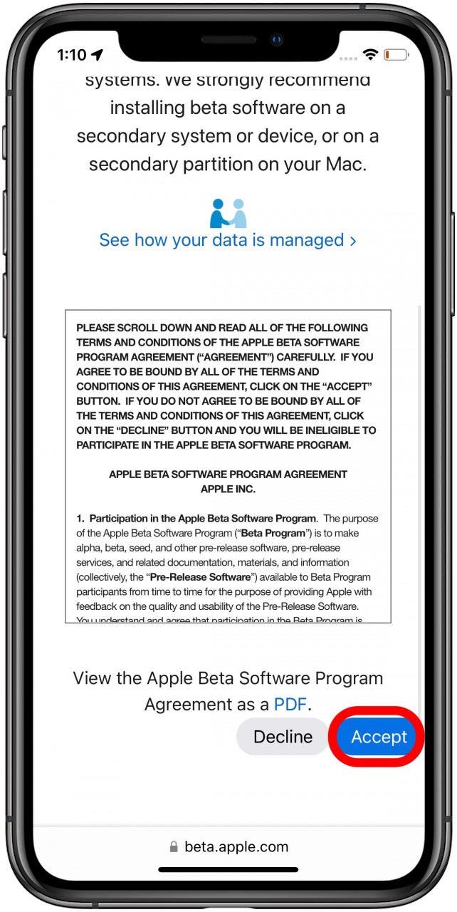 How to Sign Up for the Apple Beta Program for iOS 17