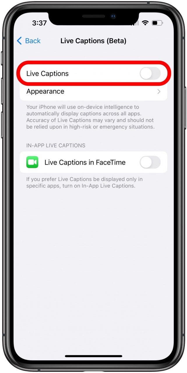 How to Set Up & Use Live Captions on iPhone