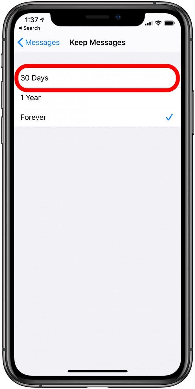 How to Save iPhone Storage by Erasing Old Text Messages Automatically