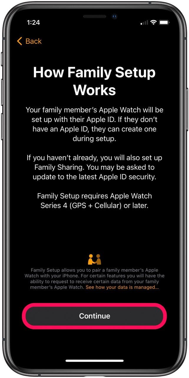 How to Set Up a Family Member's Apple Watch with Family Setup