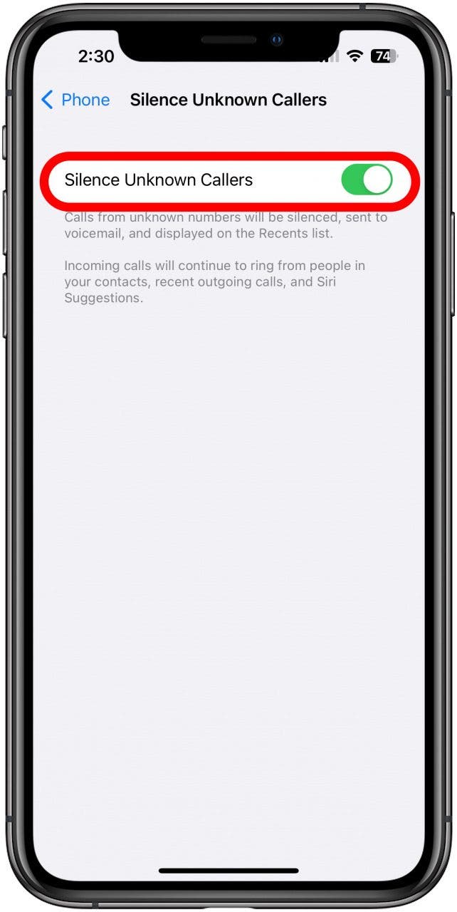 How to Block Unknown Calls on the iPhone