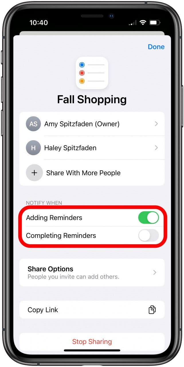 How to Turn Off Notifications for Shared Reminders on iPhone