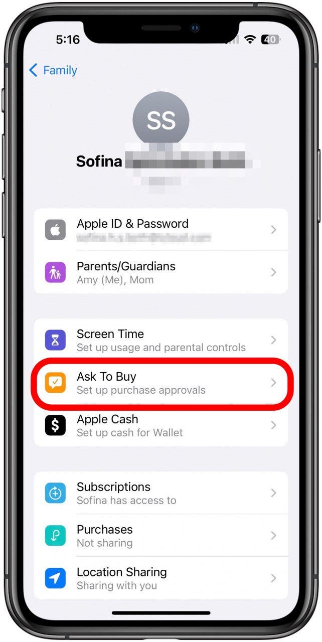 How to Add a Parent to Approve Purchases in Family Sharing