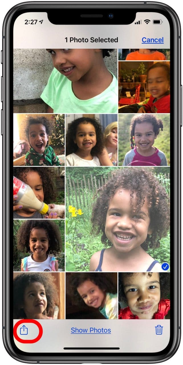 How to Change a Thumbnail in the People Album on iPhone