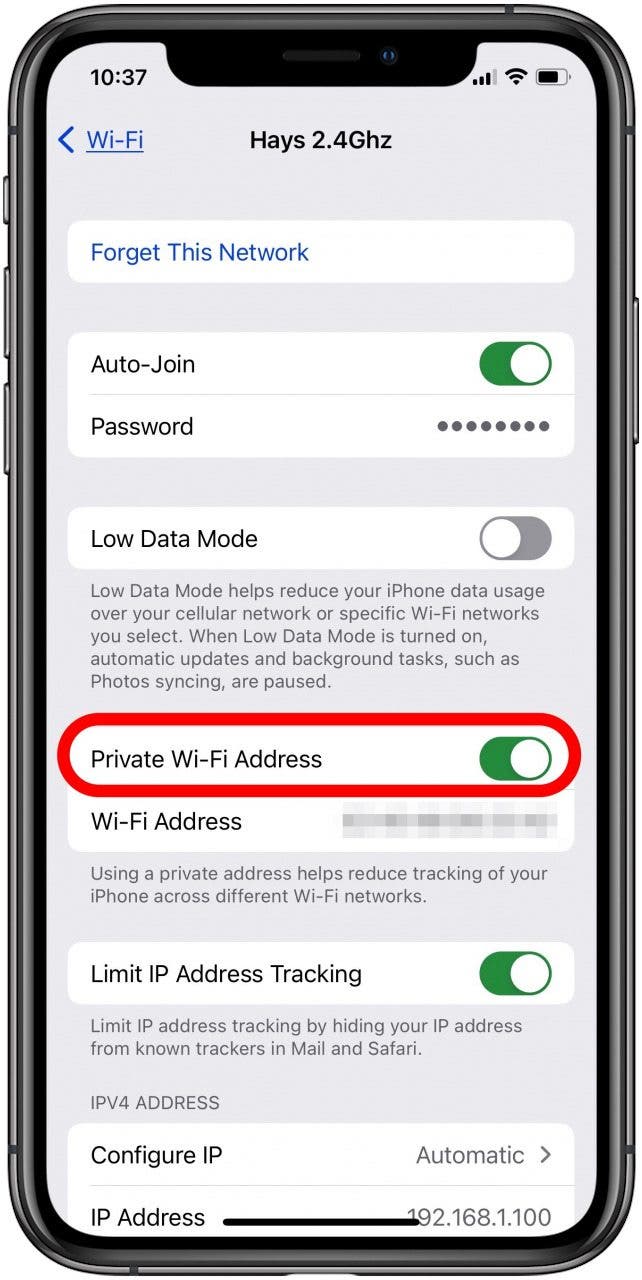 Wi-Fi Privacy Warning on an iPhone: What It Means & What To Do