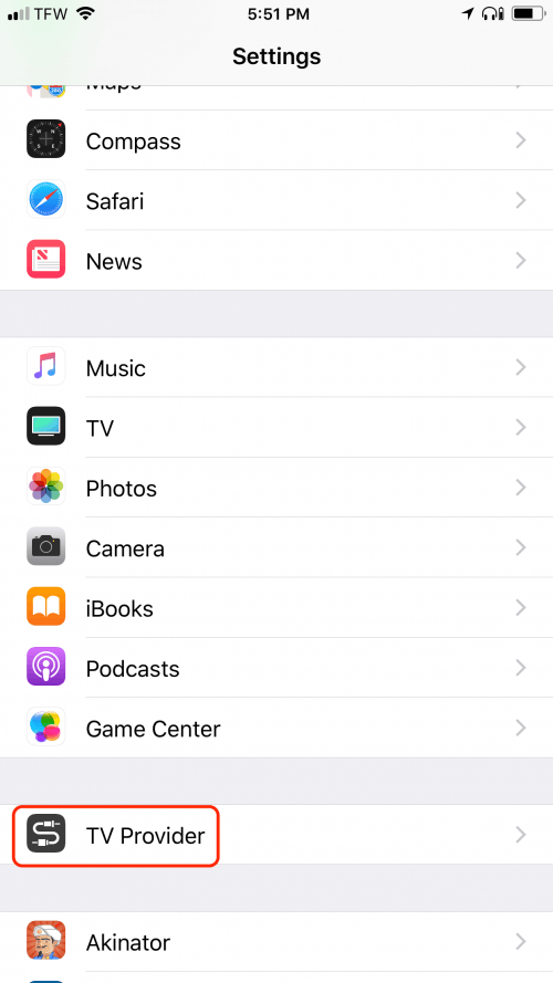 How to Use TV Provider to Watch Cable on iPhone or iPad