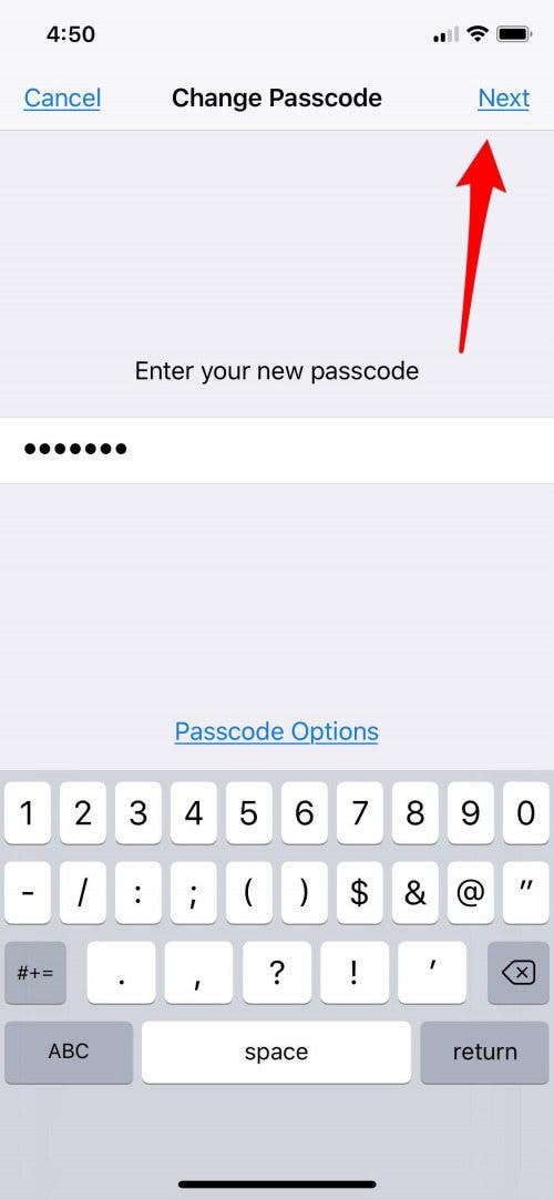 How to Set an Alphanumeric Passcode on iPhone